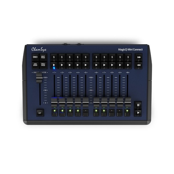 MagicQ Mini Connect, console luci 1 uscita DMX 512, 64 universi ArtNet ...
