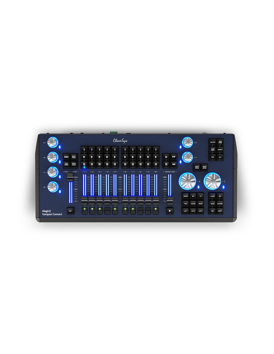 MagicQ Compact Connect, console luci 2 uscite DMX 512, 64 universi ...